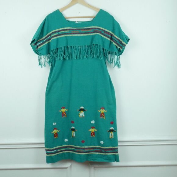 Handmade | Dresses | Guatemalan Small Dress Huipil Embroidered Folk ...